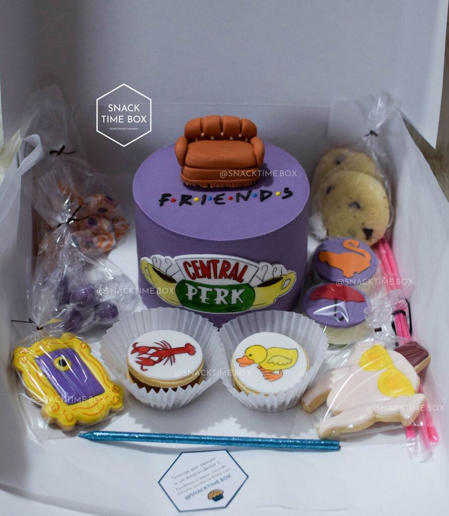 Miga Lovers | Box Salado + Torta – Snack Time Box