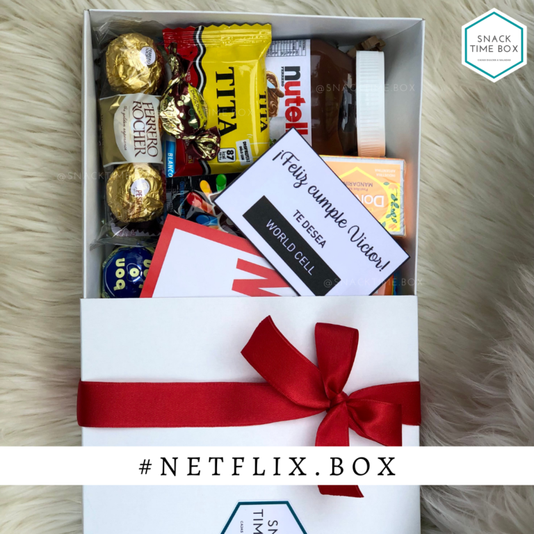 Netflix Box | Caja de Dulces & Chocolates – Snack Time Box