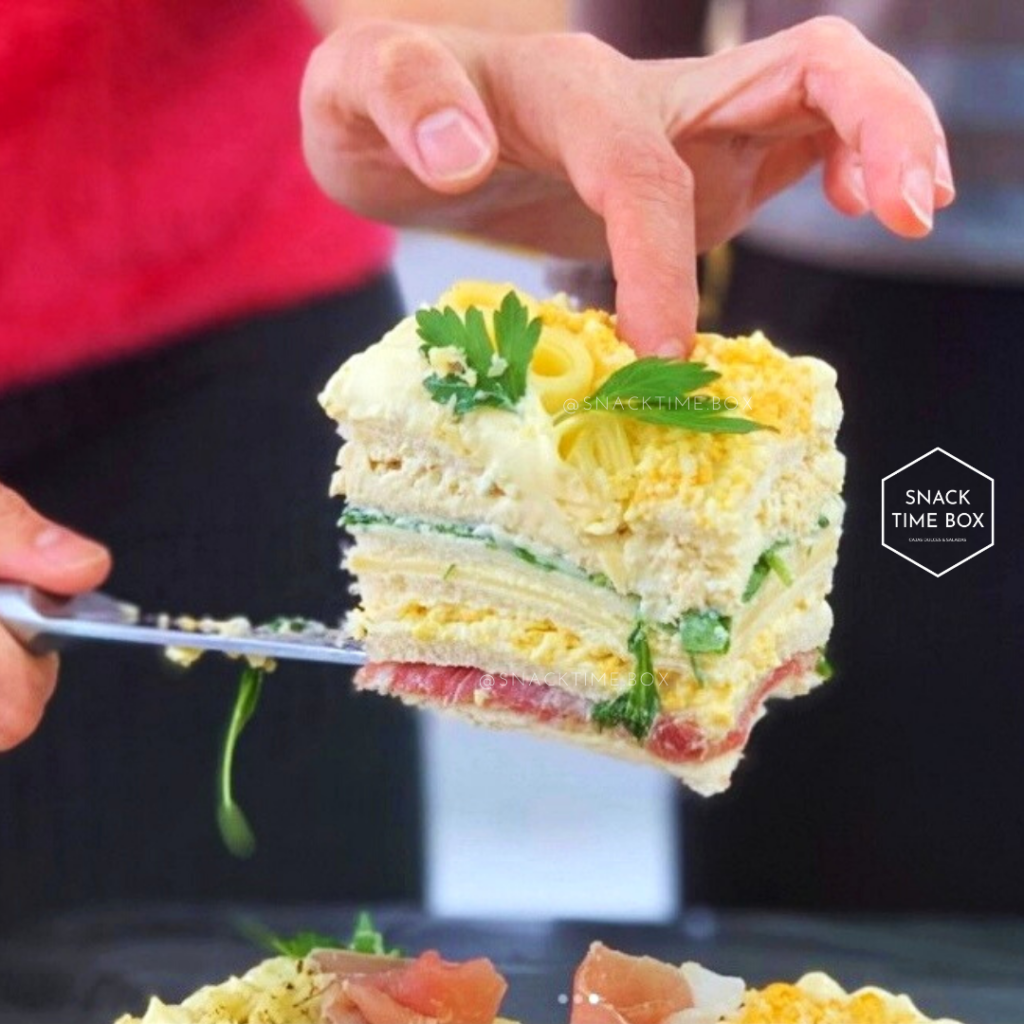 Miga Lovers | Box Salado + Torta – Snack Time Box