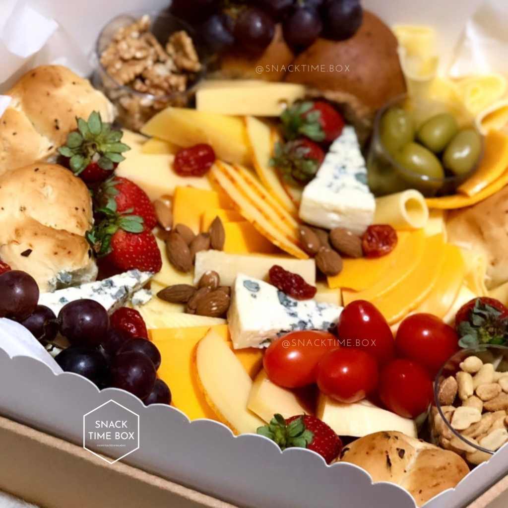 Cheese Lovers | Picada Gourmet | Apto Veggie – Snack Time Box